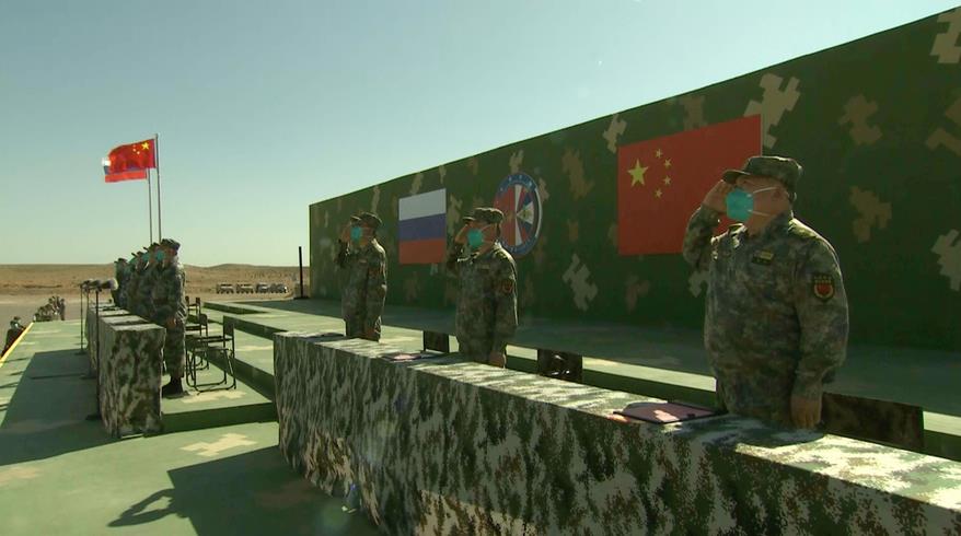 China-Russia military exercise begins in NW China_英语频道_央视网(cctv.com)