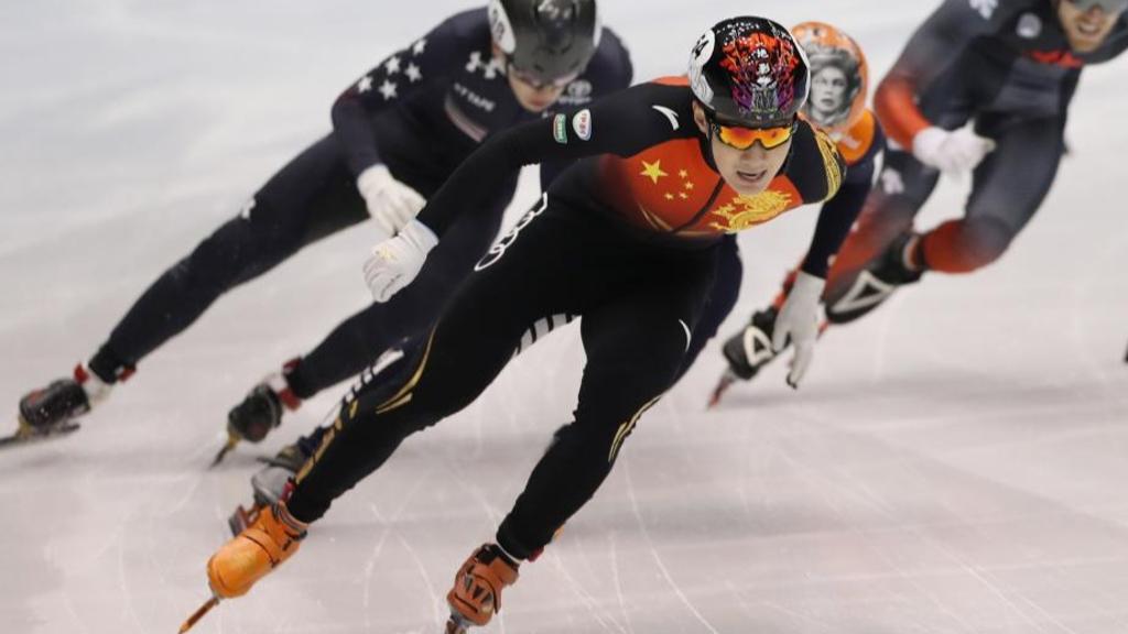 Chinese short track speed skater Ren shines at Nagoya leg of ISU World ...