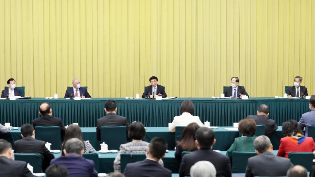 Senior Chinese leader joins discussion with political advisors from ...