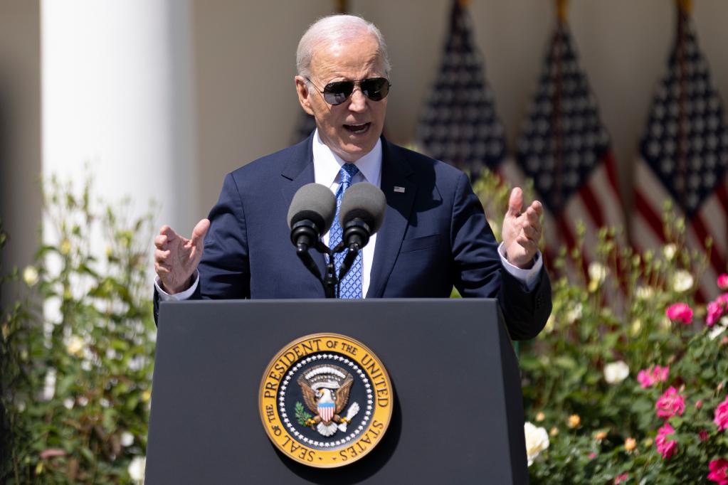Biden officially launches 2024 reelection campaign_英语频道_央视网(cctv.com)