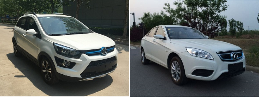 北汽新能源召回EX360和EU400纯电动汽车