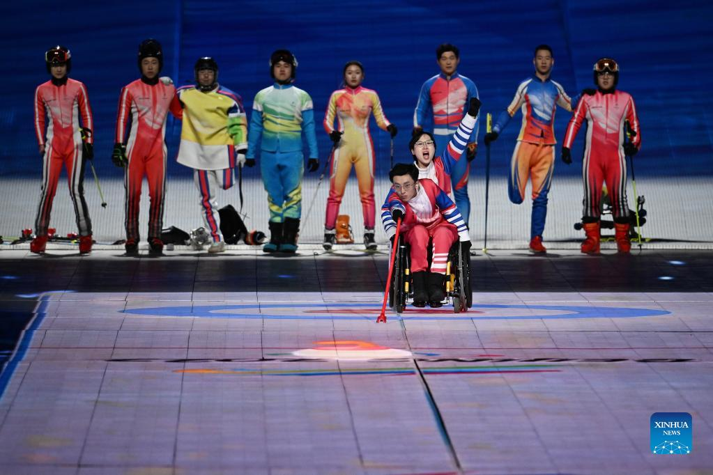 Opening ceremony of 2022 Winter Paralympics begins in Beijing_英语频道_央视网 ...