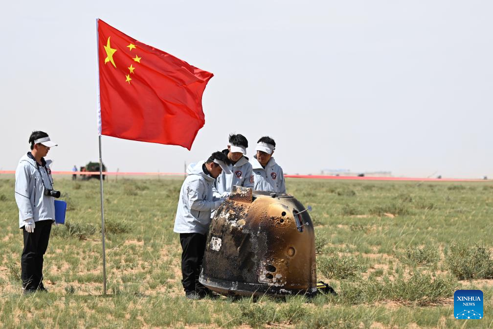 China's Chang'e-6 brings back first samples from moon's far side to ...